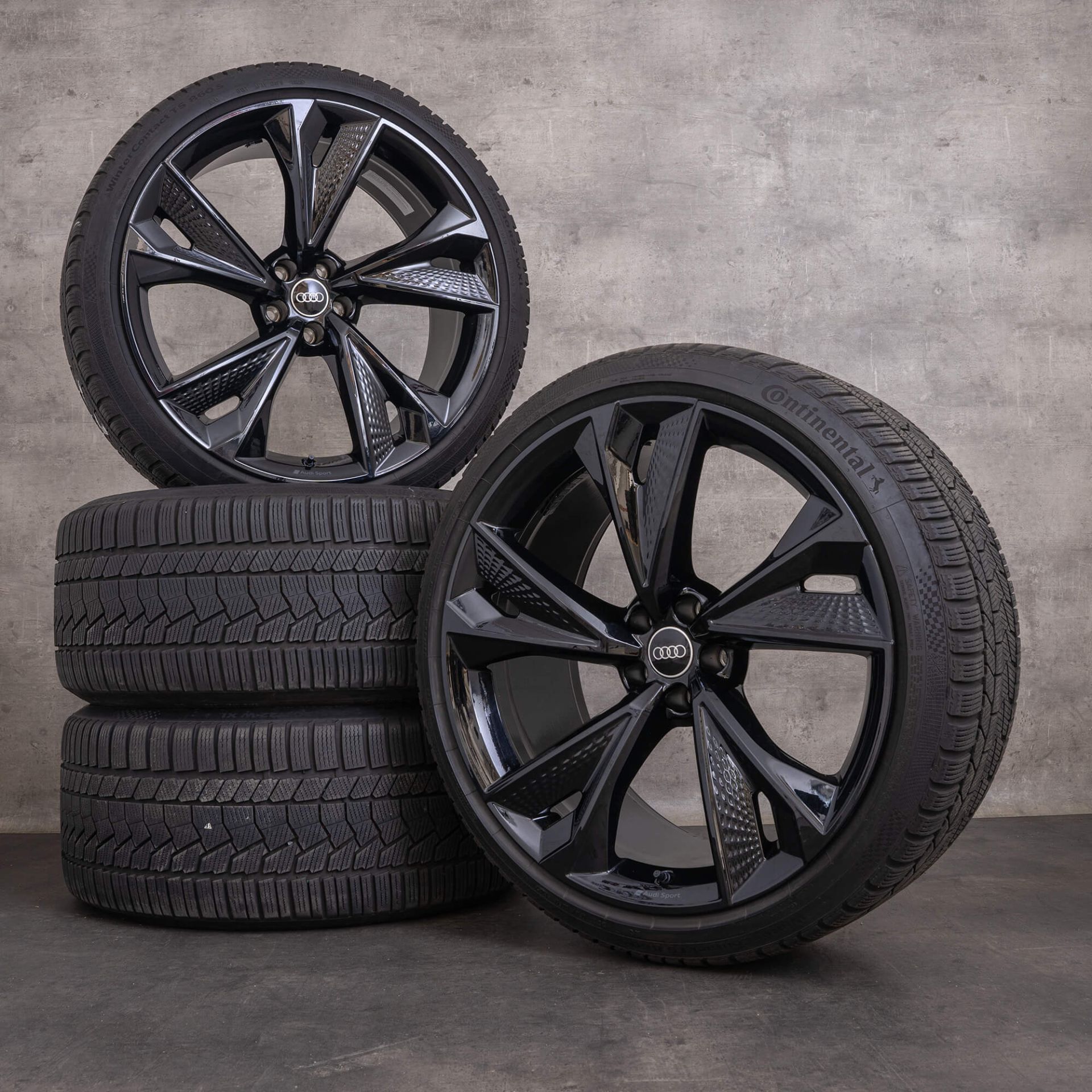 OEM Audi 22 inch RS6 RS7 4K C8 snow tire packages Rim 4K0601025DG ...