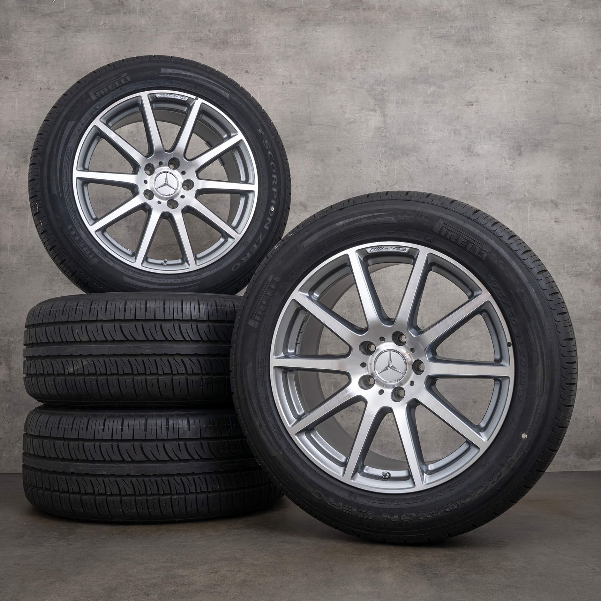 AMG Mercedes Benz G-Class W463A G63 summer wheels 20 inch rims tires