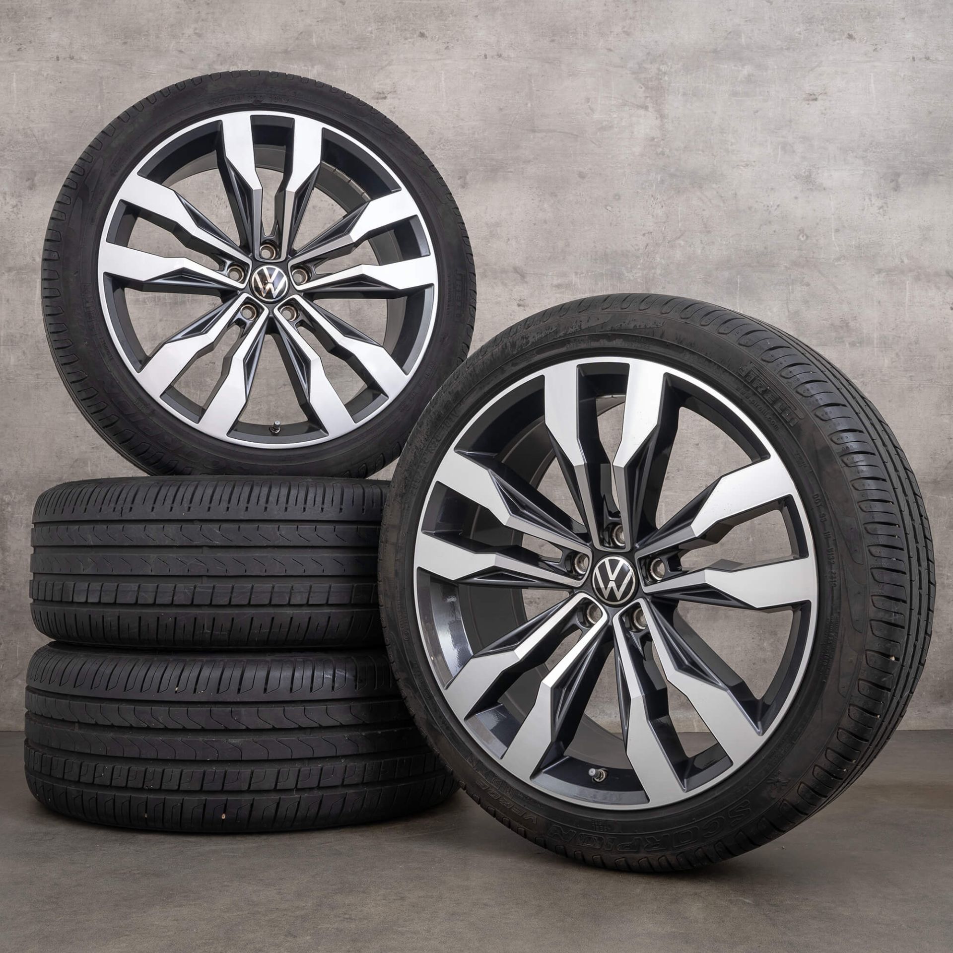 VW Tiguan 5NA summer wheels 20 inch rims tires 5NN601025Q Suzuka