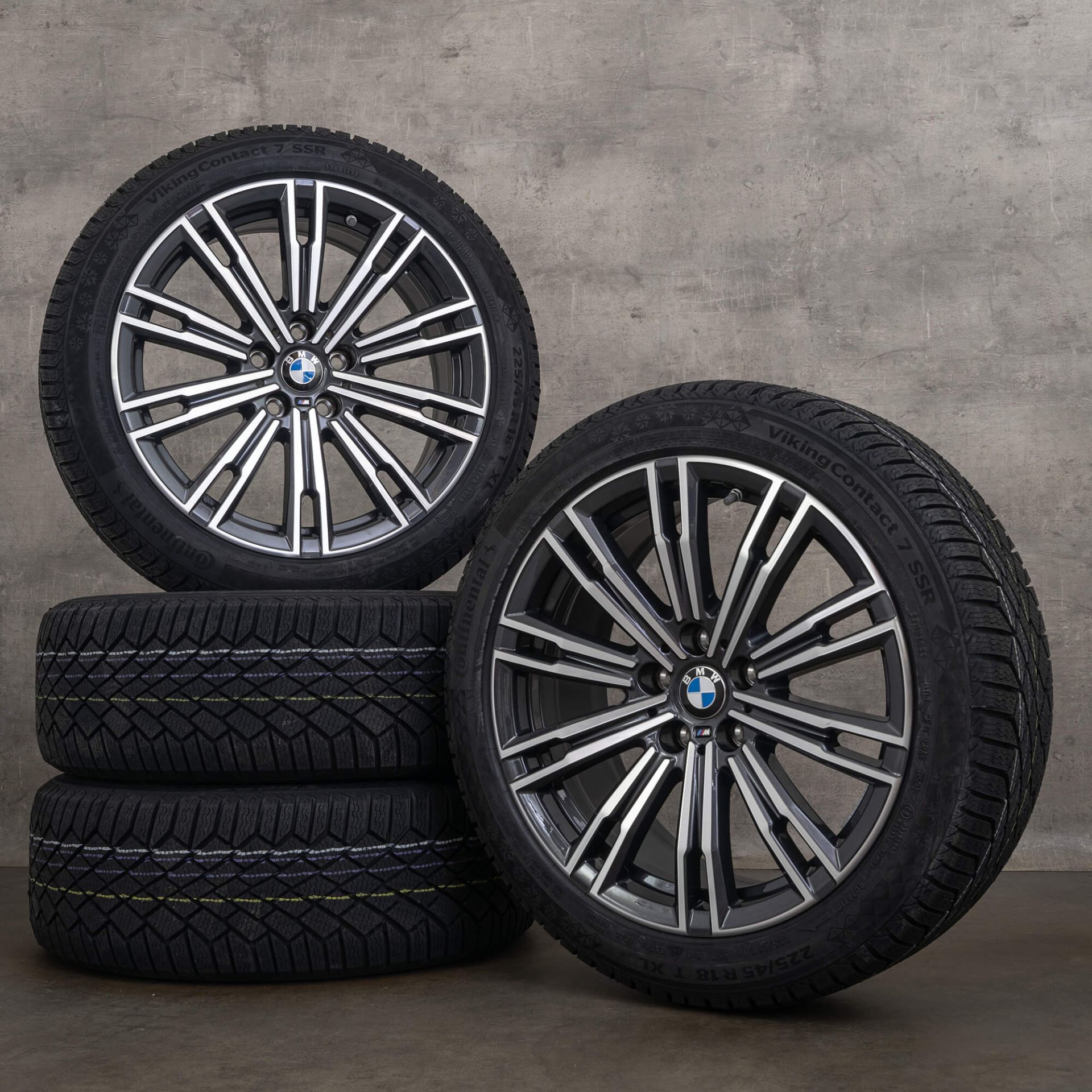 OEM BMW 2 Series 3 4 winter wheels 18 inch G42 G20 G21 G22 G23 rims ...