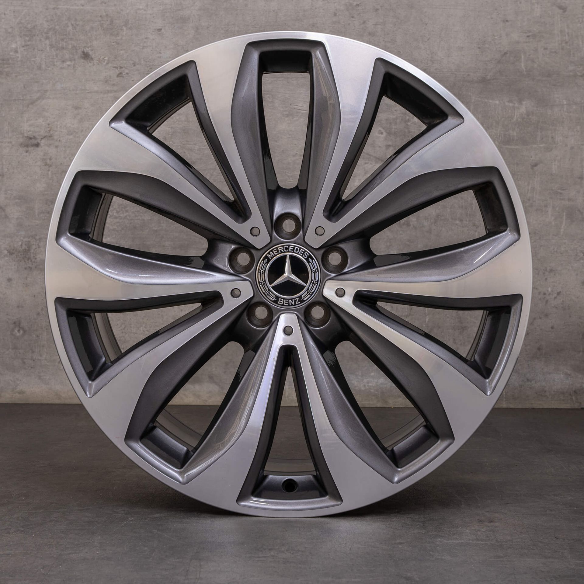 Original Mercedes Benz E-klass fälg 20 tum X213 All-Terrain A2134014500 ...