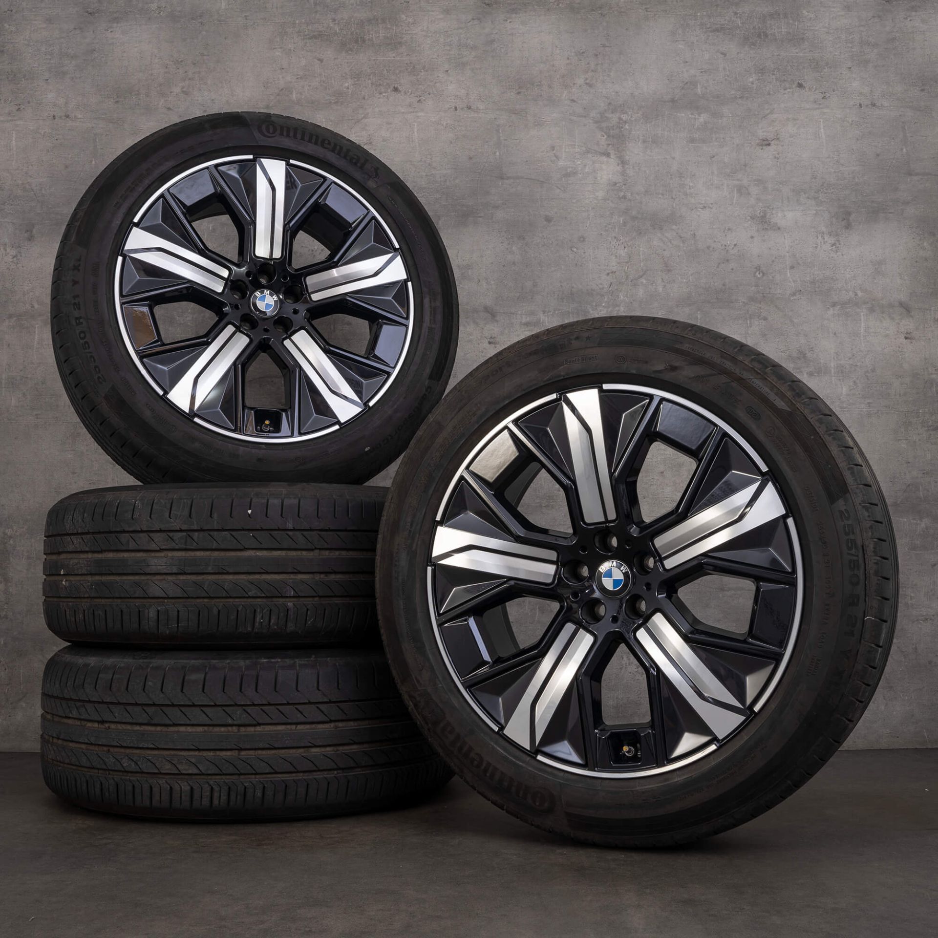 BMW iX i20 summer wheels 21 inch rims styling 1011 aerodynamics 5A02656