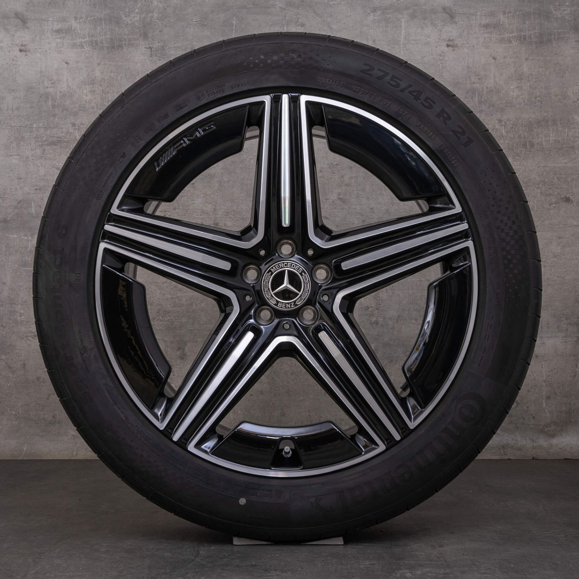 OEM Mercedes Benz GLE AMG Rims 21 inch V167 C167 Summer wheels ...