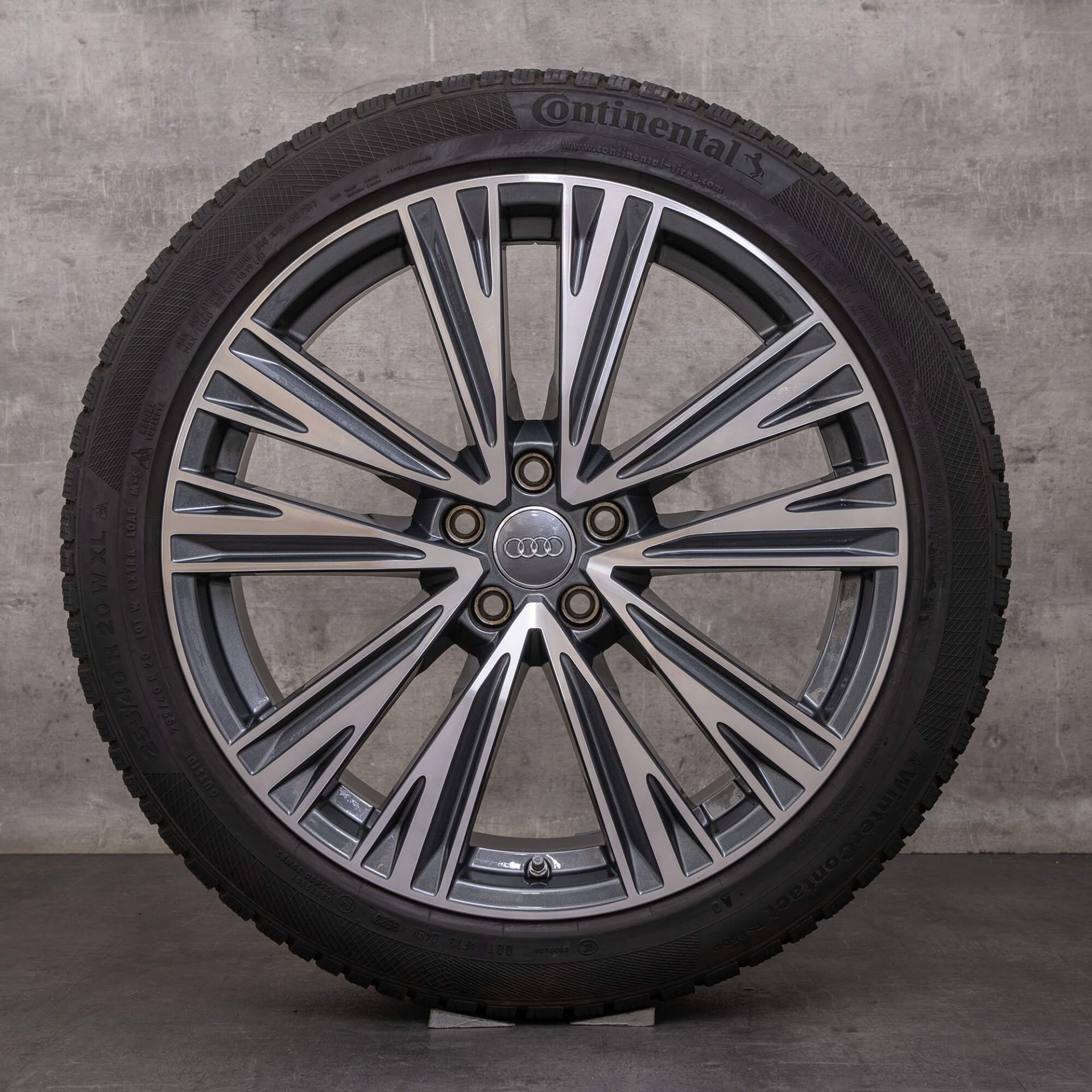 OEM Audi A6 S6 snow tire packages 20 inch 4K C8 rims 4K0601025J ...