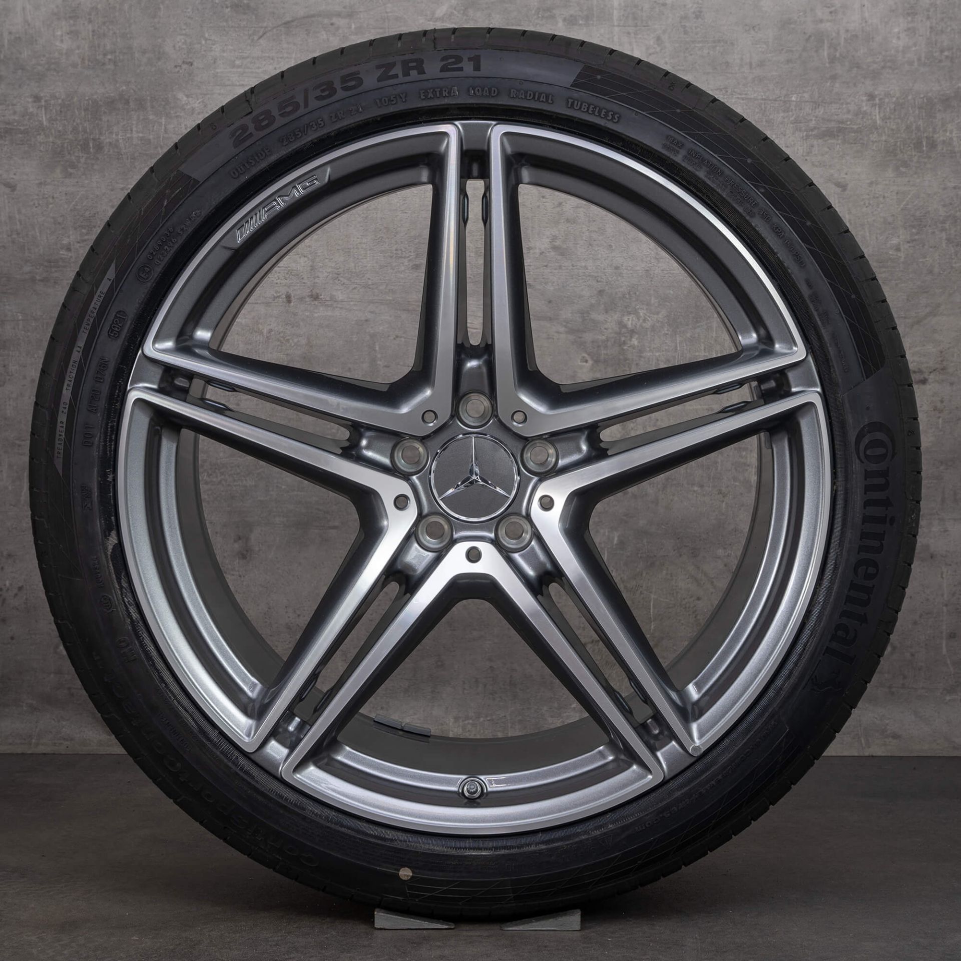 Mercedes Benz 21 inch rims S-Class S63 AMG W223 E-Performance summer ...