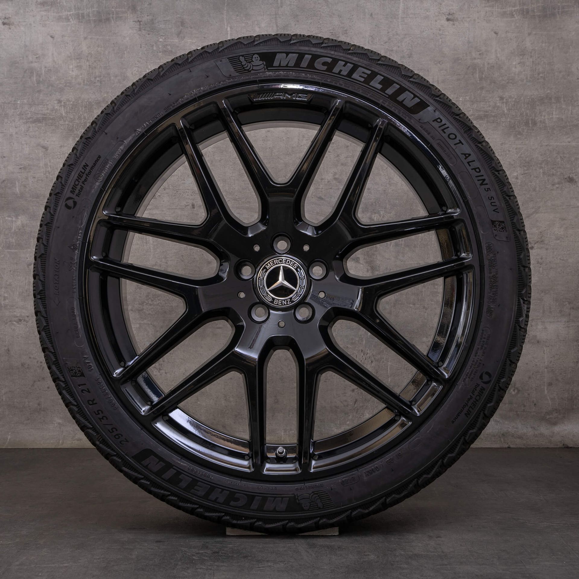 Originele Mercedes Benz GLE GLS 63 AMG winterwielen 21 inch W166 X166 ...