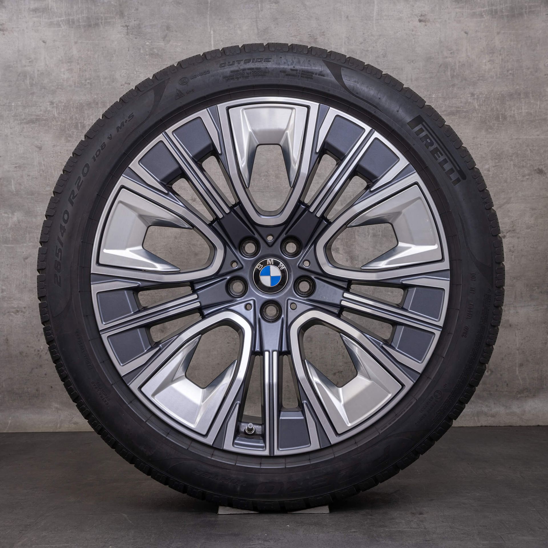 OEM BMW X3 snow tire packages 21 inch G45 Rim Styling 906 M 5A19DE6 ...