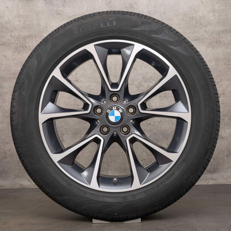 BMW X5 E70 F15 summer wheels tires 19 inch rims styling 449 6853955