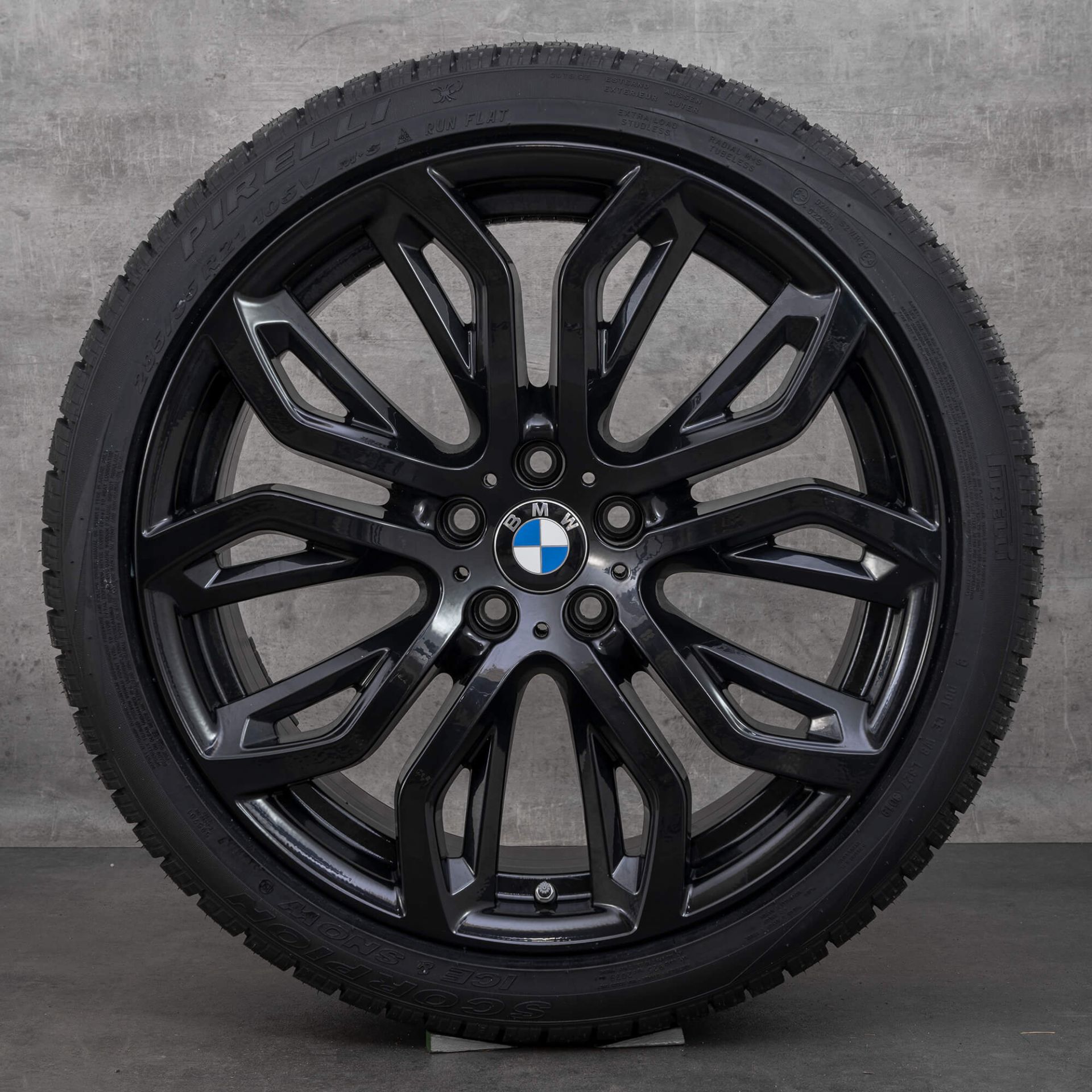 OEM BMW X5M X6 X6M snow tire packages 21 inch E70 E71 Rims Styling 375 ...