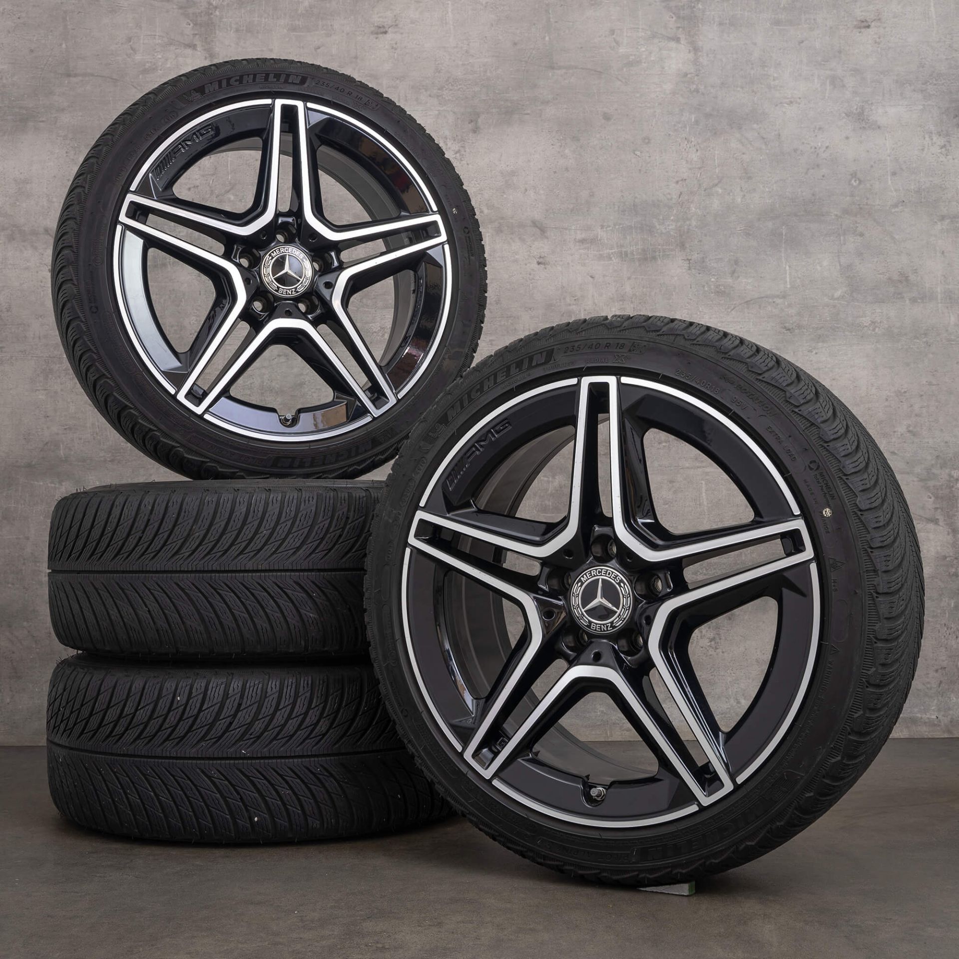 AMG Mercedes Benz A-Class A35 W177 V177 18 inch rims winter wheels ...