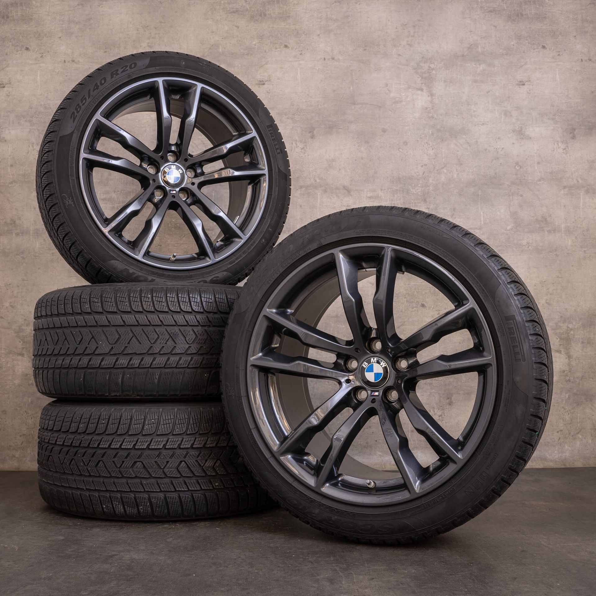 OEM BMW X5M X6M snow tire packages 20 inch F85 F86 Rims Styling 611 M ...