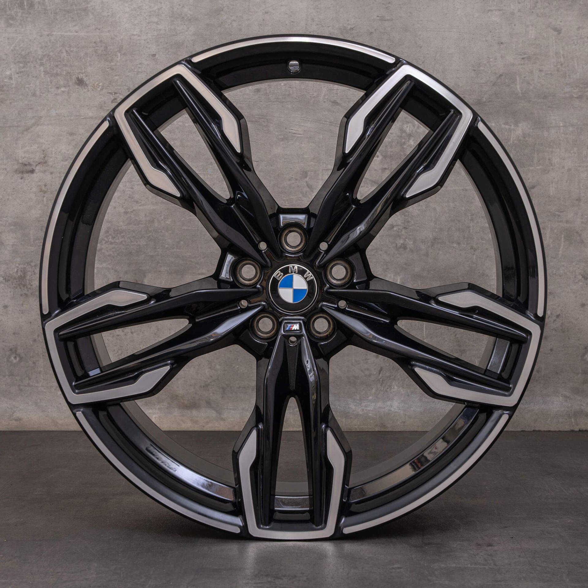 OEM BMW X3 X4 Rims 21 inch G01 G02 Styling 718 M 7916272 7916273 black ...