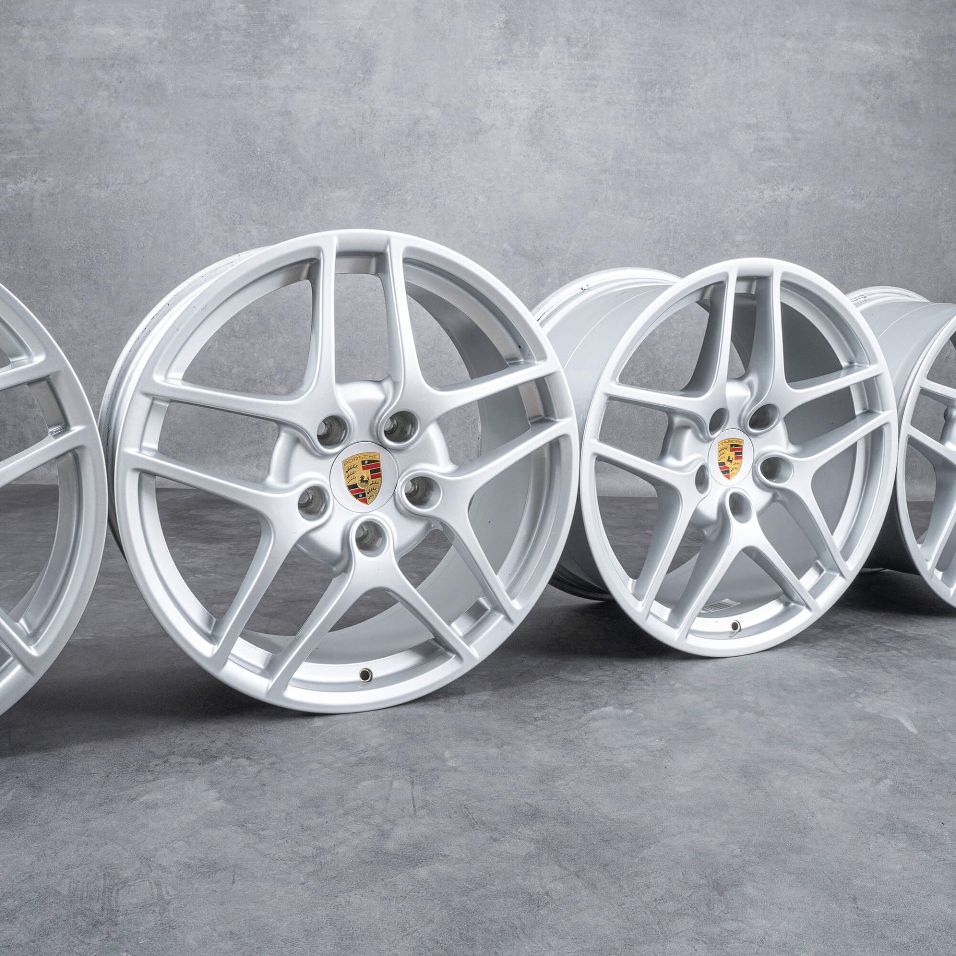 OEM Porsche 911 Rims 19 inch 997 Carrera 4 & S 99736215700 99736216301 ...