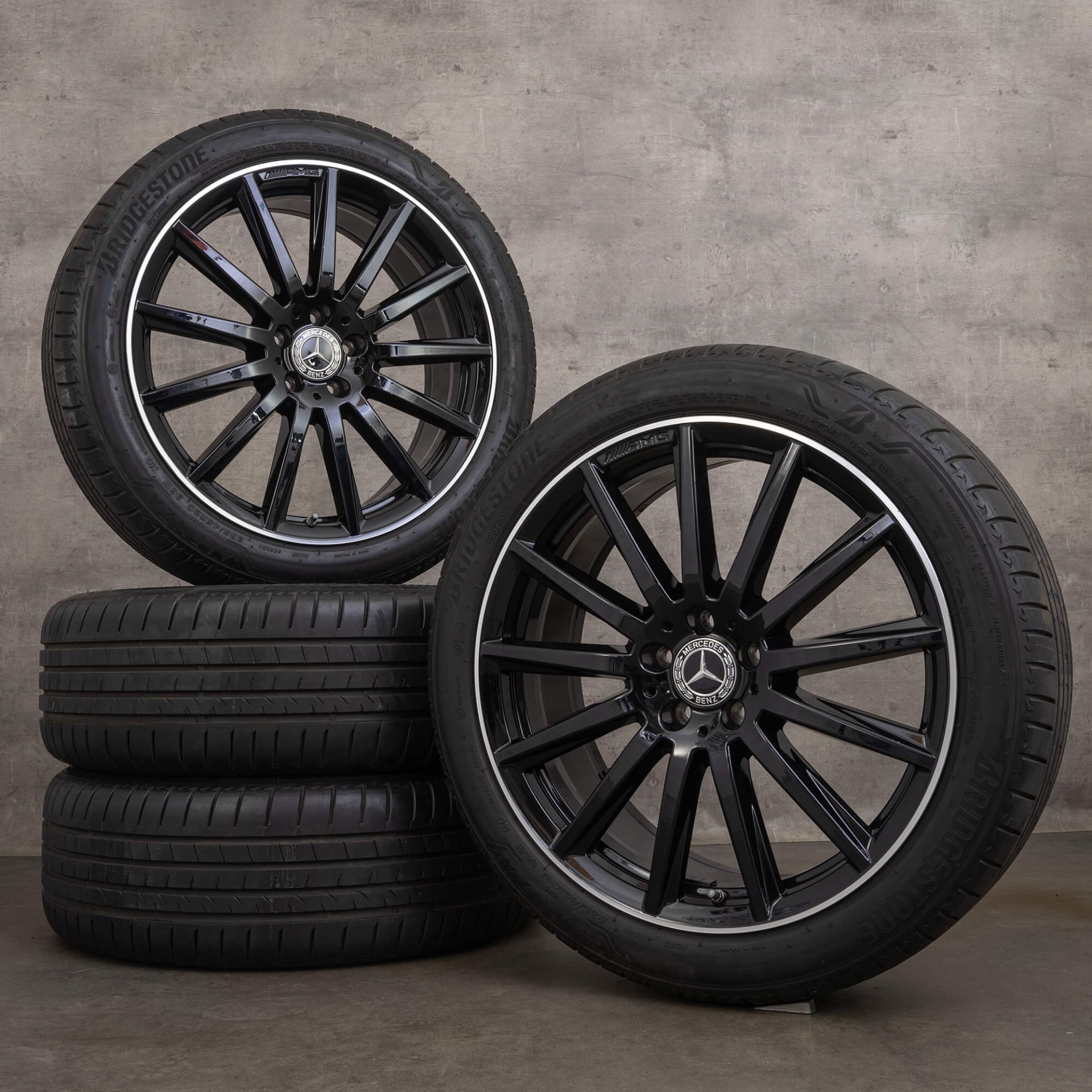 OEM AMG Mercedes GLA H247 GLB X247 20 inch summer wheels rims A2474011600