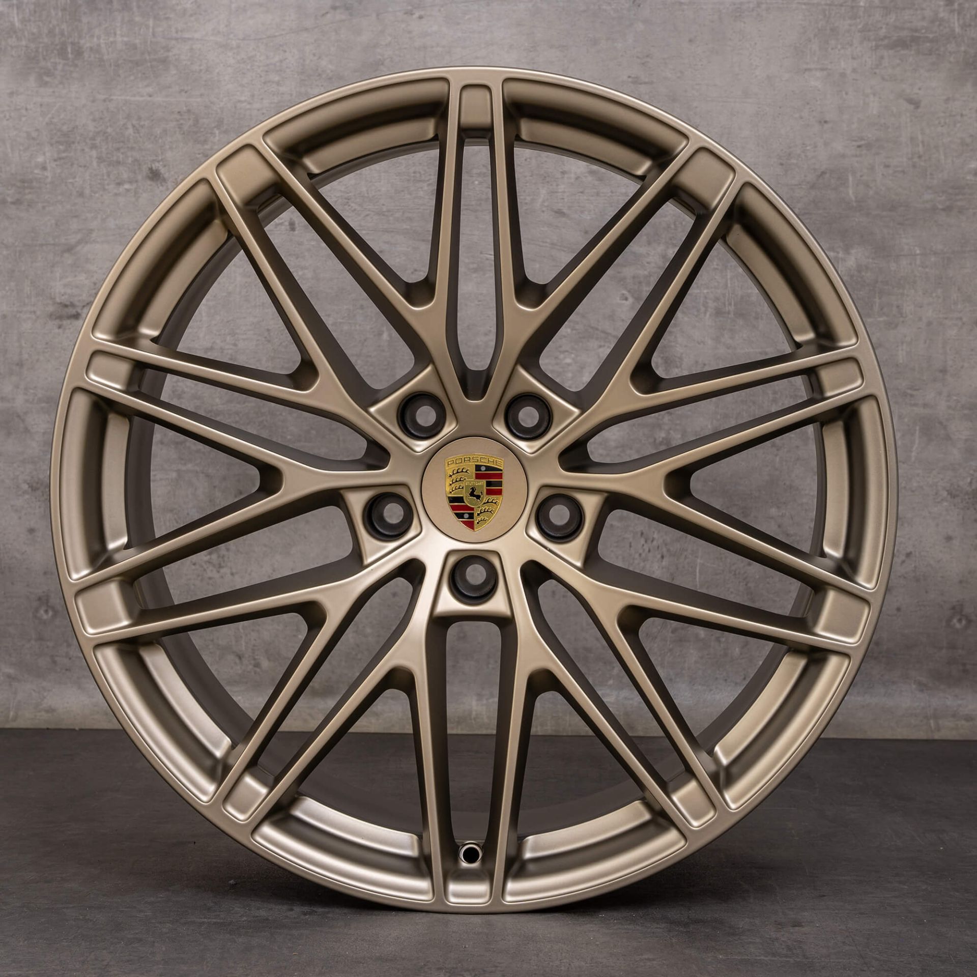 Original Porsche Macan Electric fälgar / fälg 22 tum 95C601025AD ...