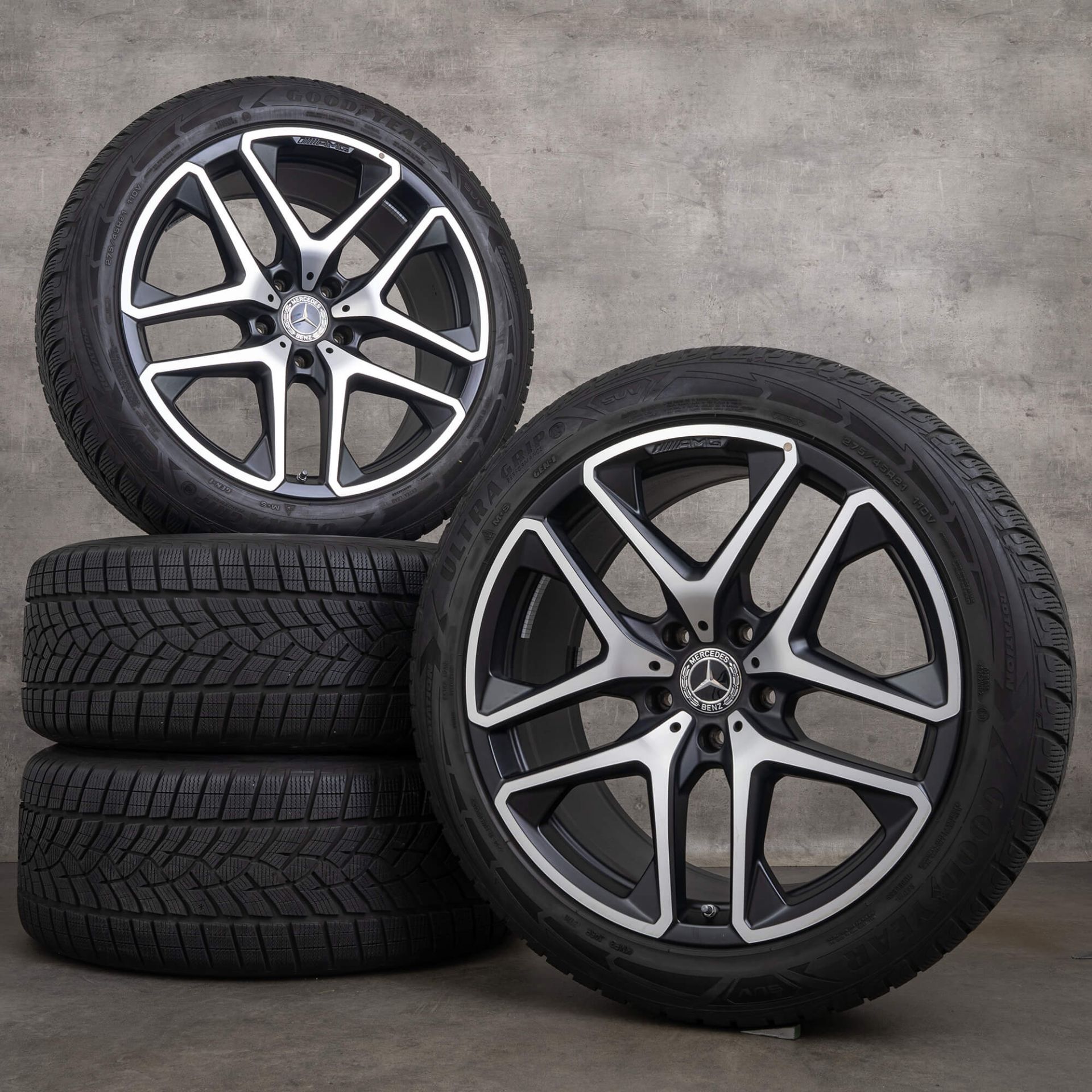 AMG Mercedes Benz G Class W463A G63 winter wheels 21 inch rims tires