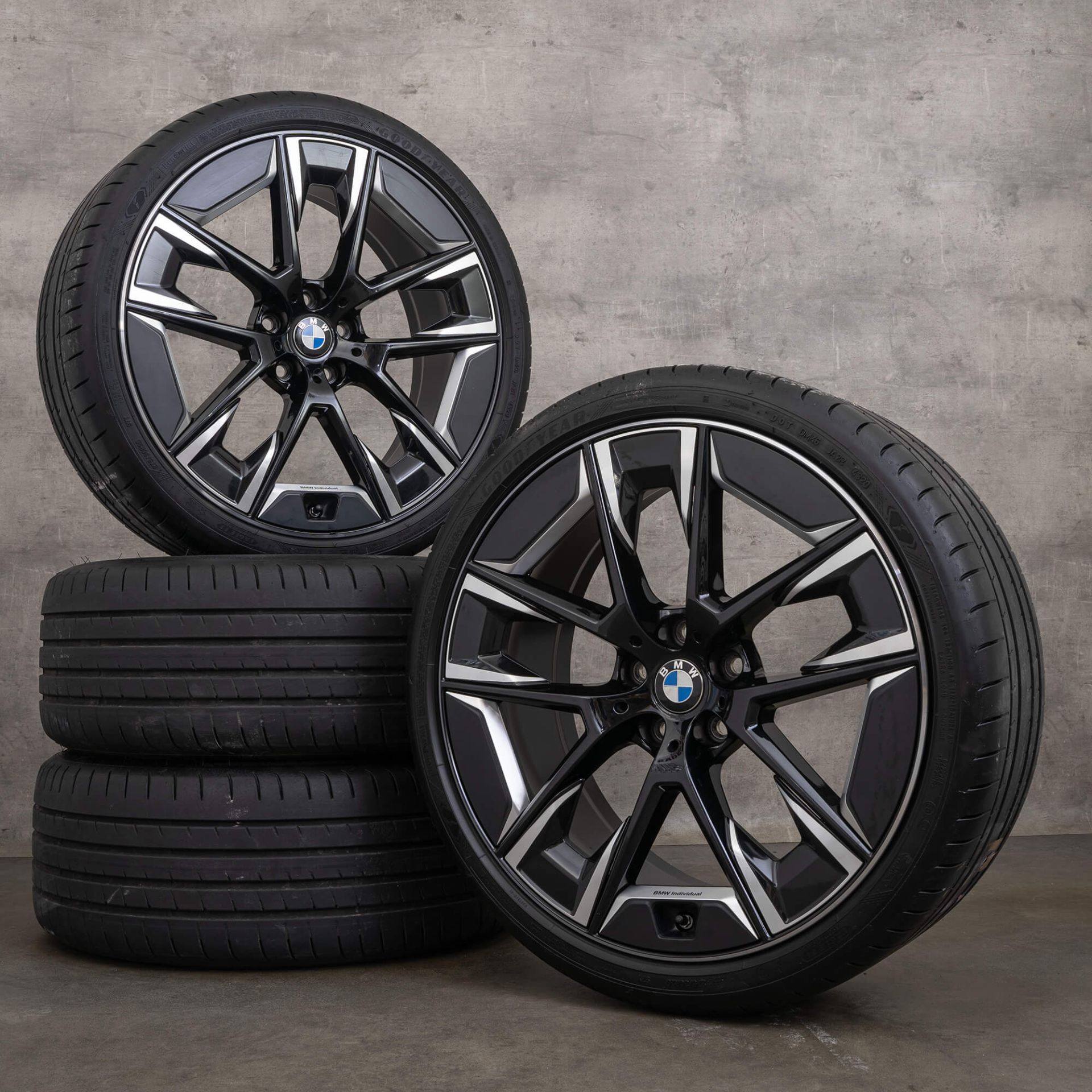 BMW 5 Series G30 G31 summer wheels 20 inch rims tires aluminum 1001 i