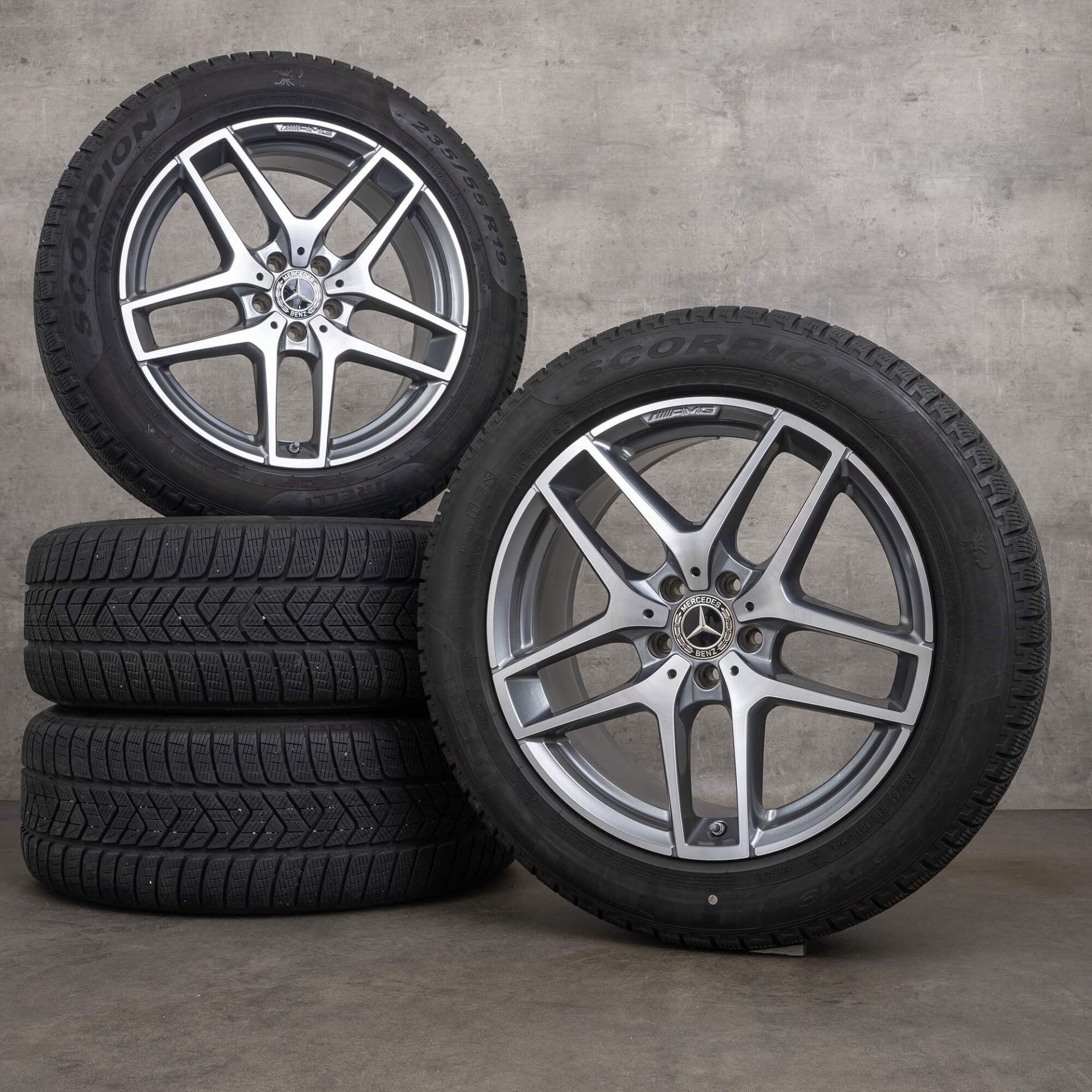 AMG Mercedes Benz GLC C253 X253 winter wheels 19 inch tires A2534011800