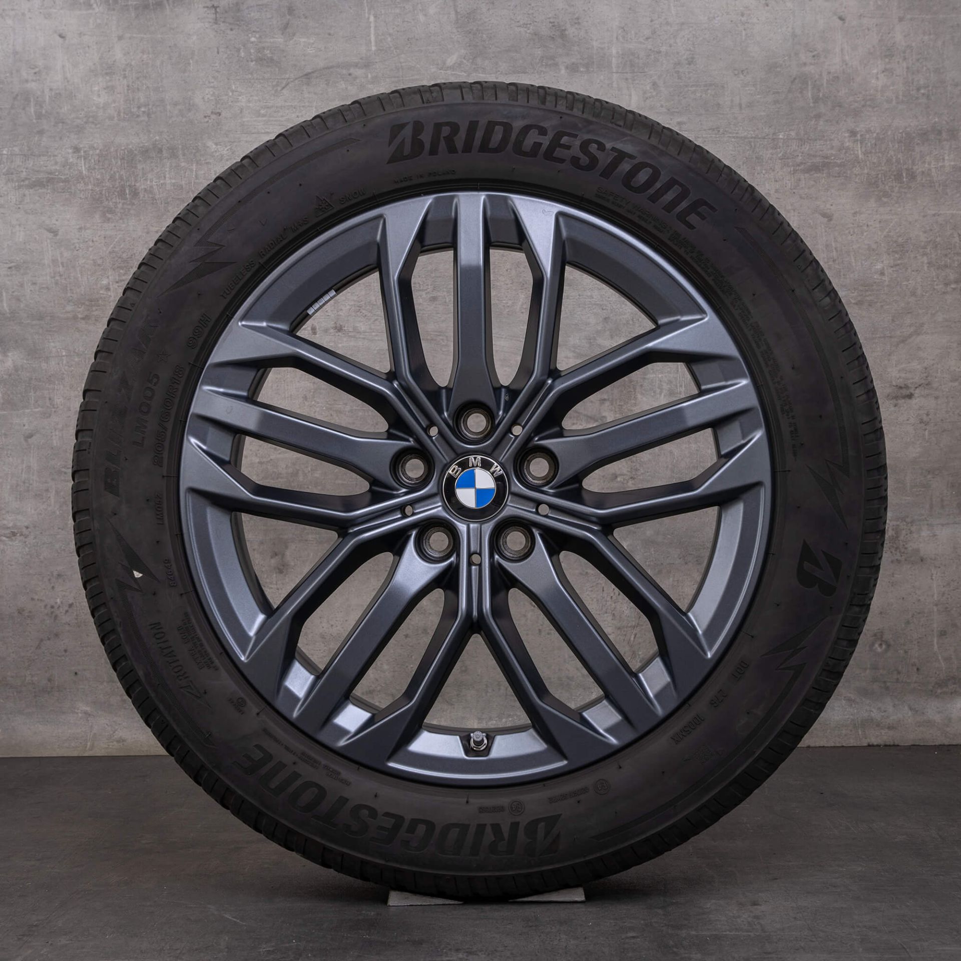 Oem BMW X1 iX1 X2 iX2 pneus hiver jantes 18 pouces U10 U11 Styling 879 ...