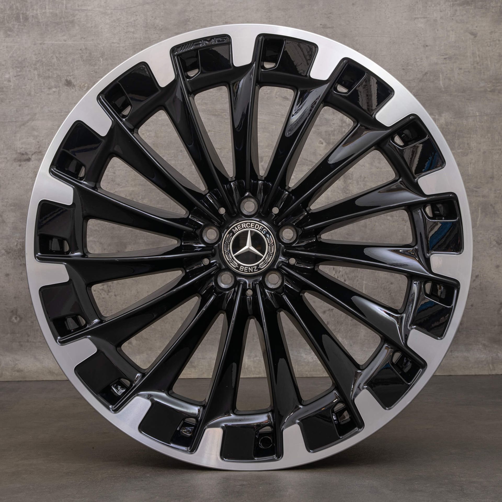 AMG Mercedes Benz EQE X294 SUV 22 inch rims A2944011300 aluminum black