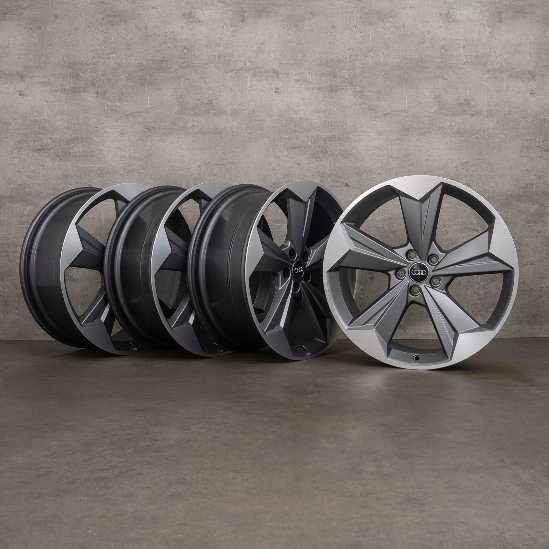 OEM Audi Q4 e tron Sportback & SUV 21 inch rims Rotor Evo 89A601025 ...